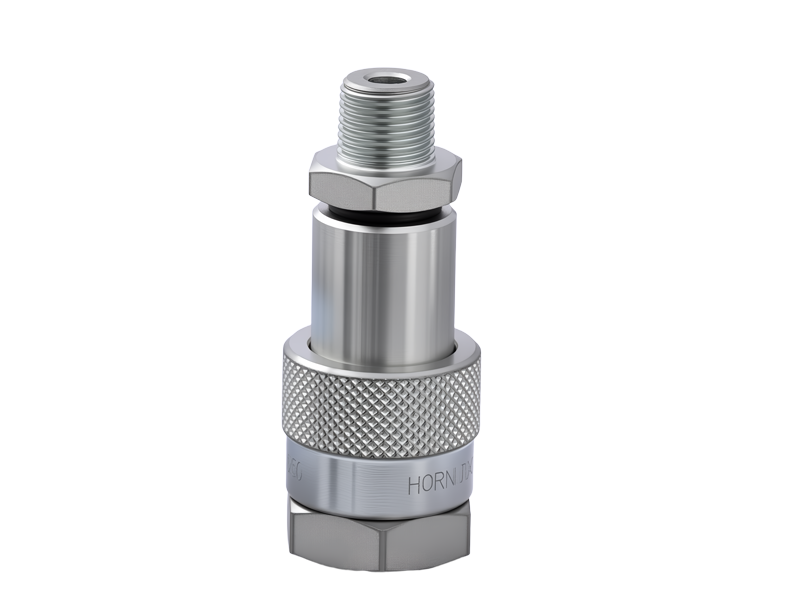 How the hydraulic quick connect fittings work ? | Hydraulic system